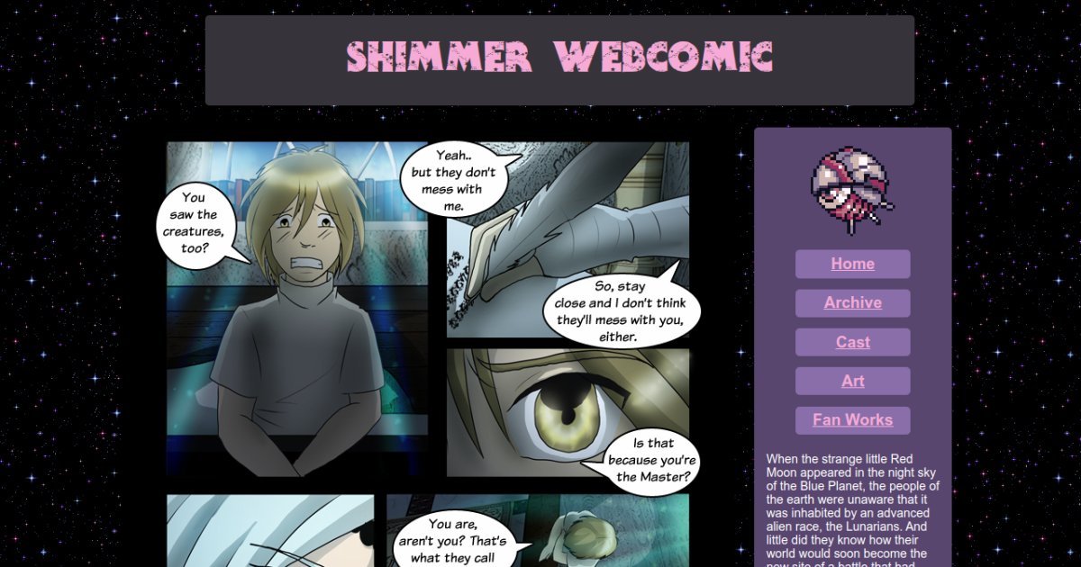Shimmer Webcomic