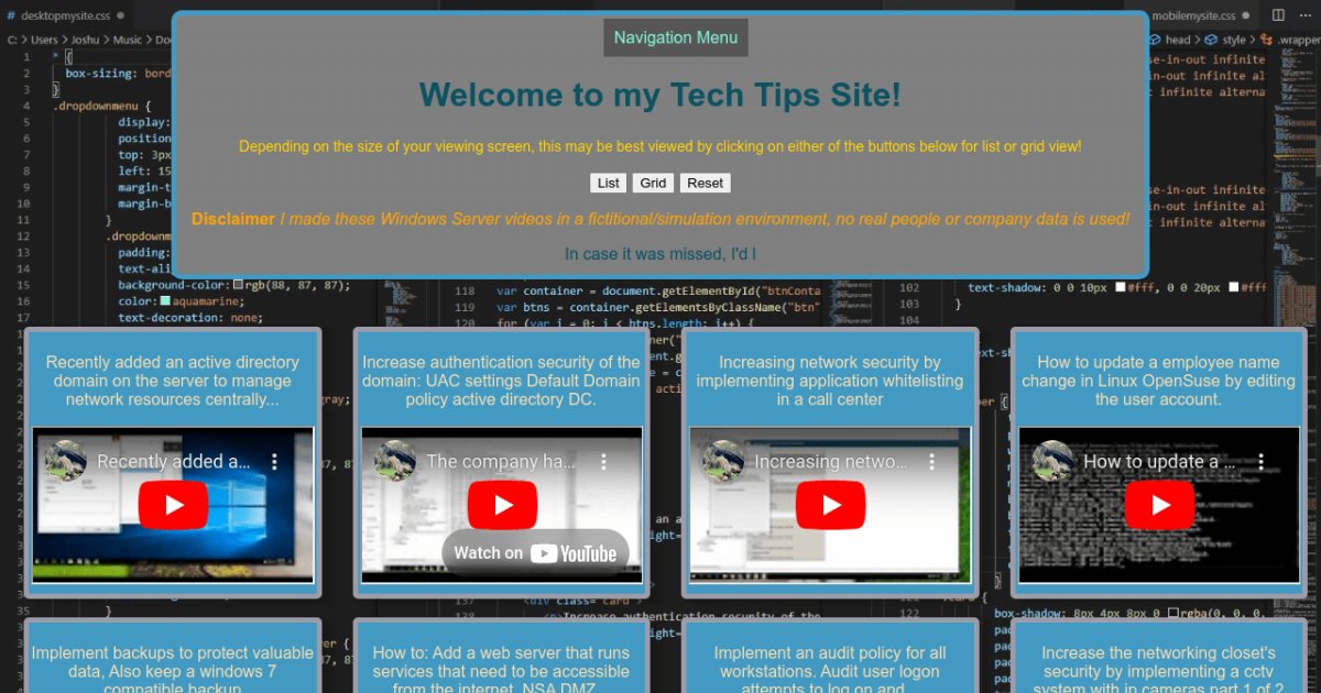 My Tech Tips Site