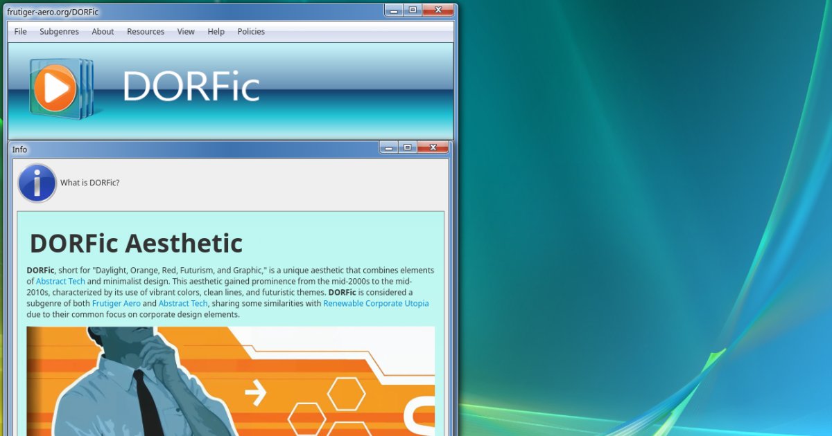 DORFic Aesthetic - frutiger-aero.org