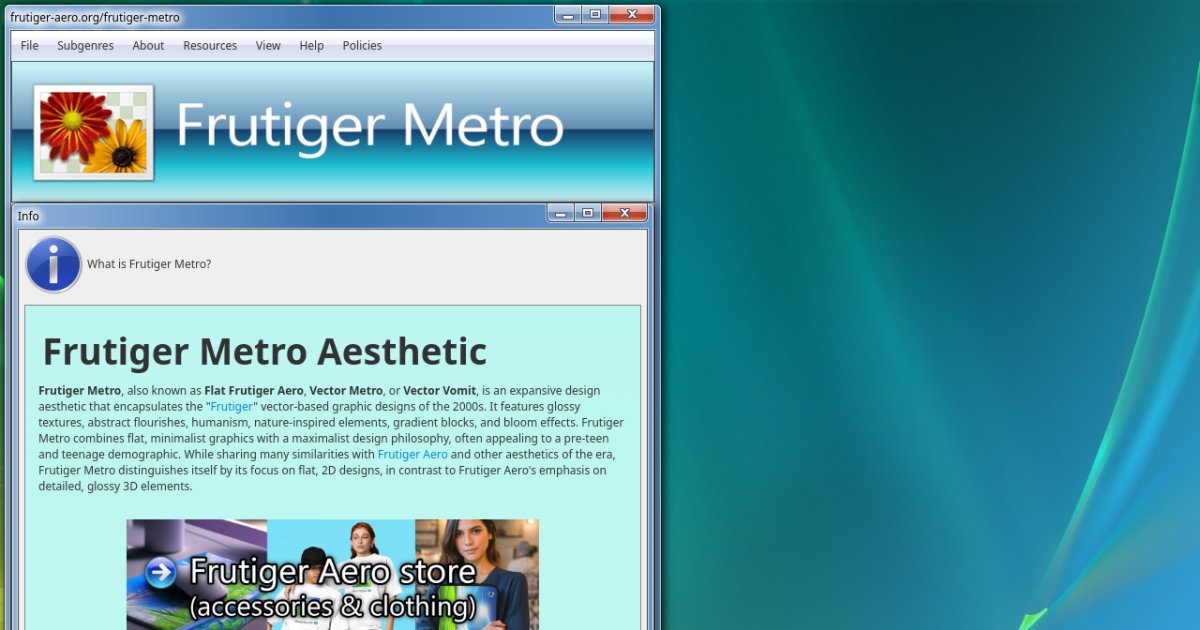 Frutiger Metro Aesthetic - frutiger-aero.org