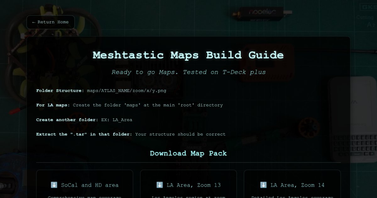 Meshtastic Maps Build Guide – Wind & Wireless