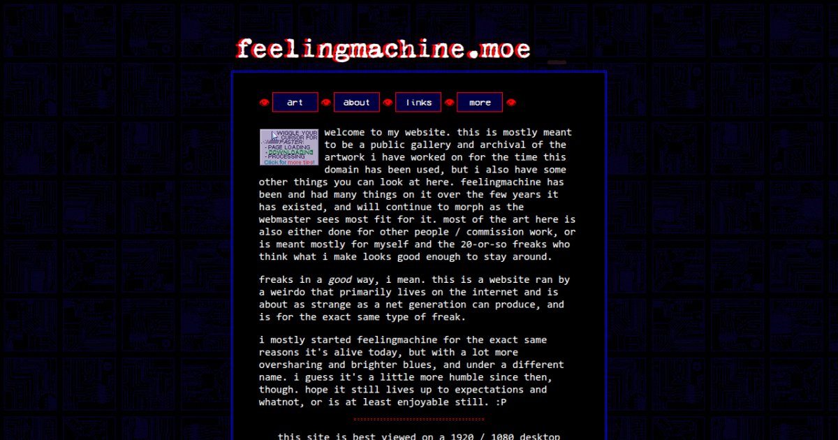 living, breathing, feeling machine