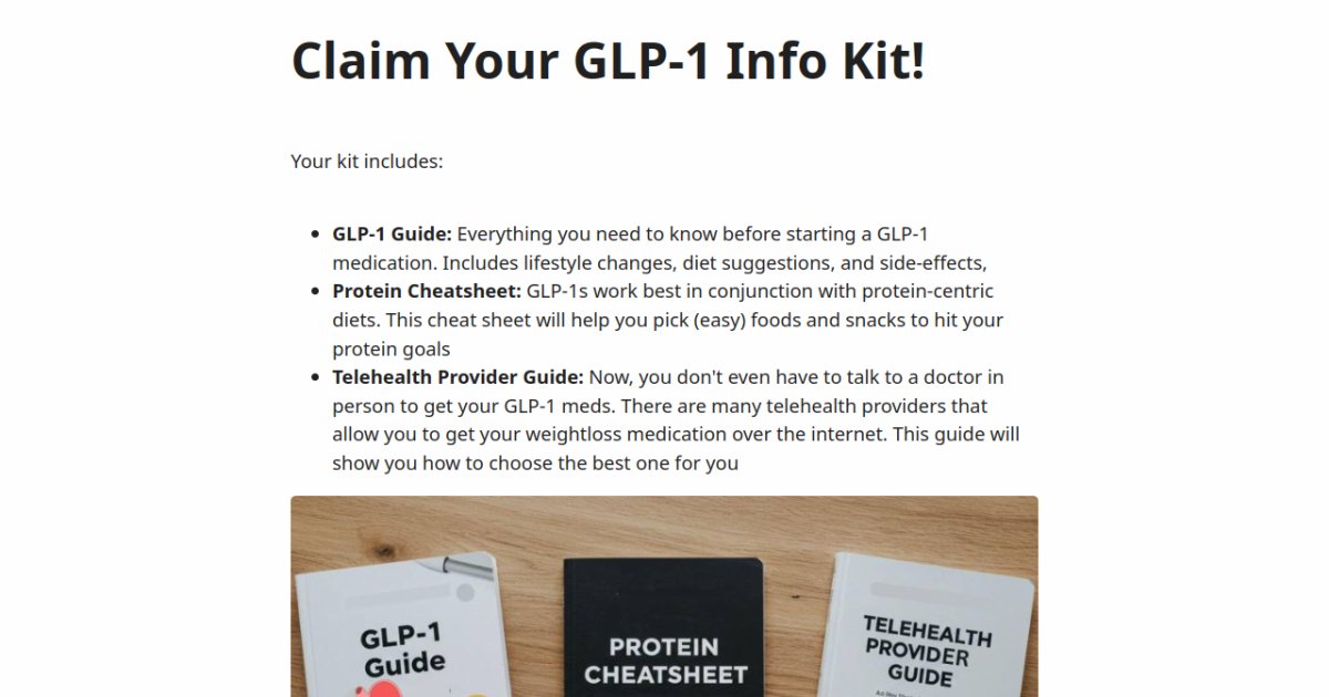 Get Your GLP-1 Info Guide
