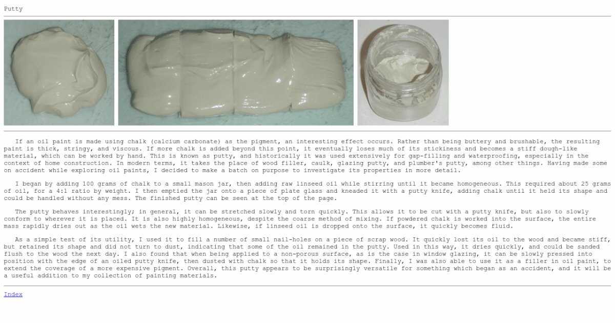 Simplifier - Putty