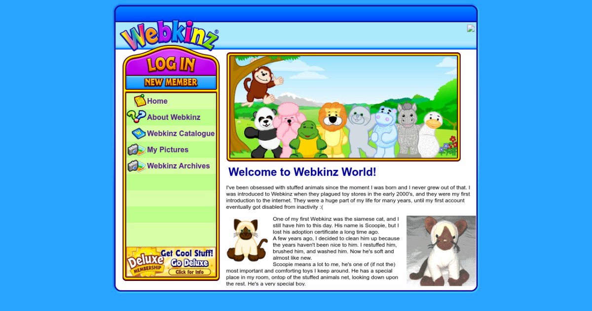 DOKODEMO - WEBKINZ E-SHRINE