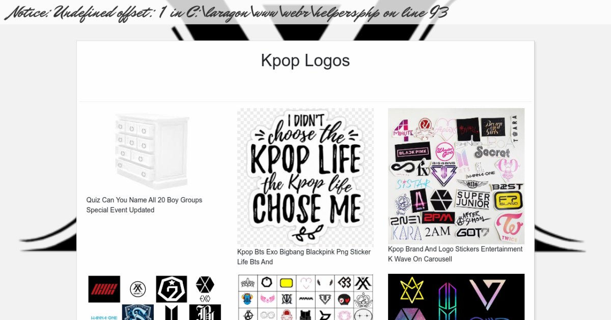 Kpop Logos