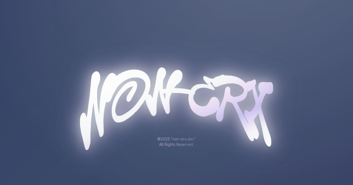 non-erx.dev