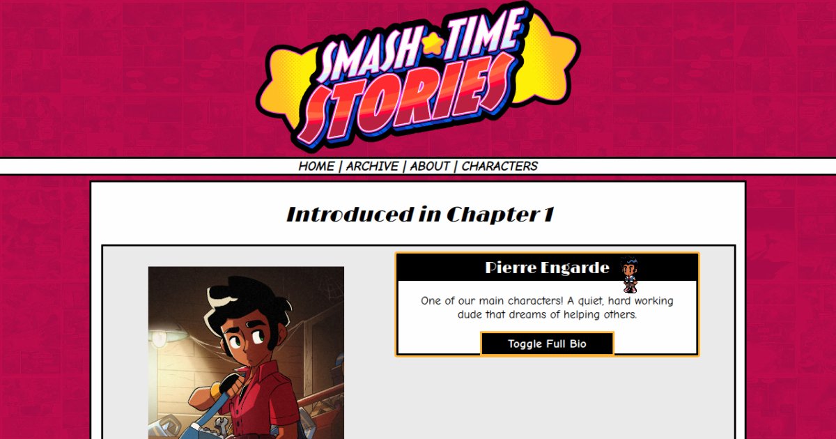 Characters Smash Time Stories