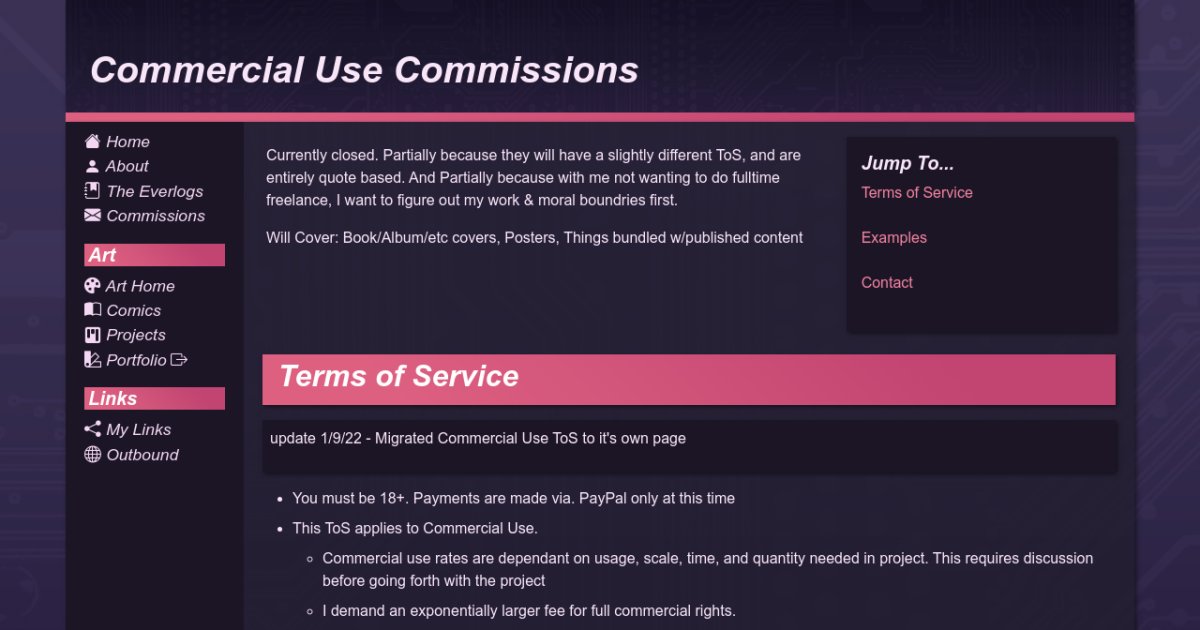 Commercial Use Comms - JADE EVERSTONE