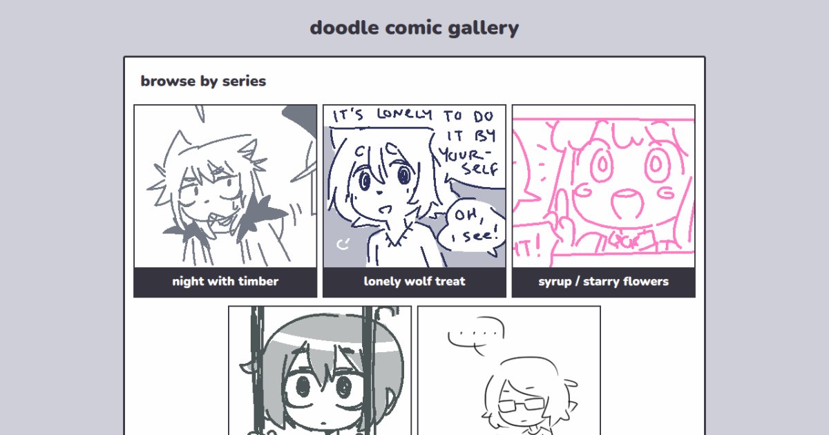 doodle comic gallery