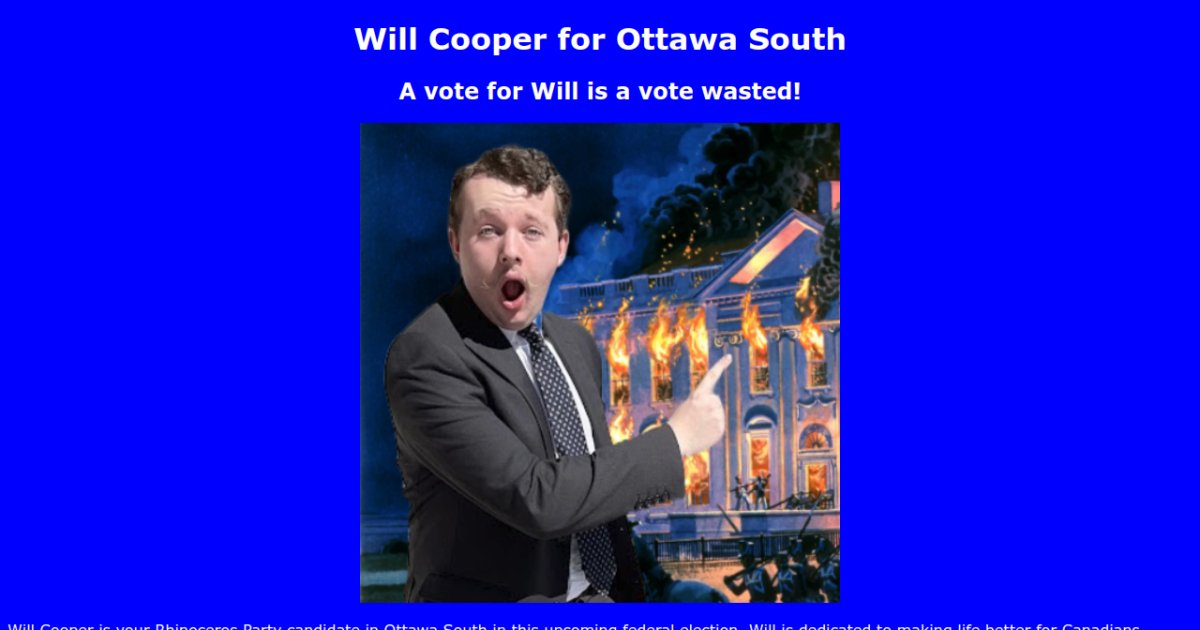 Will Cooper for Ottawa South