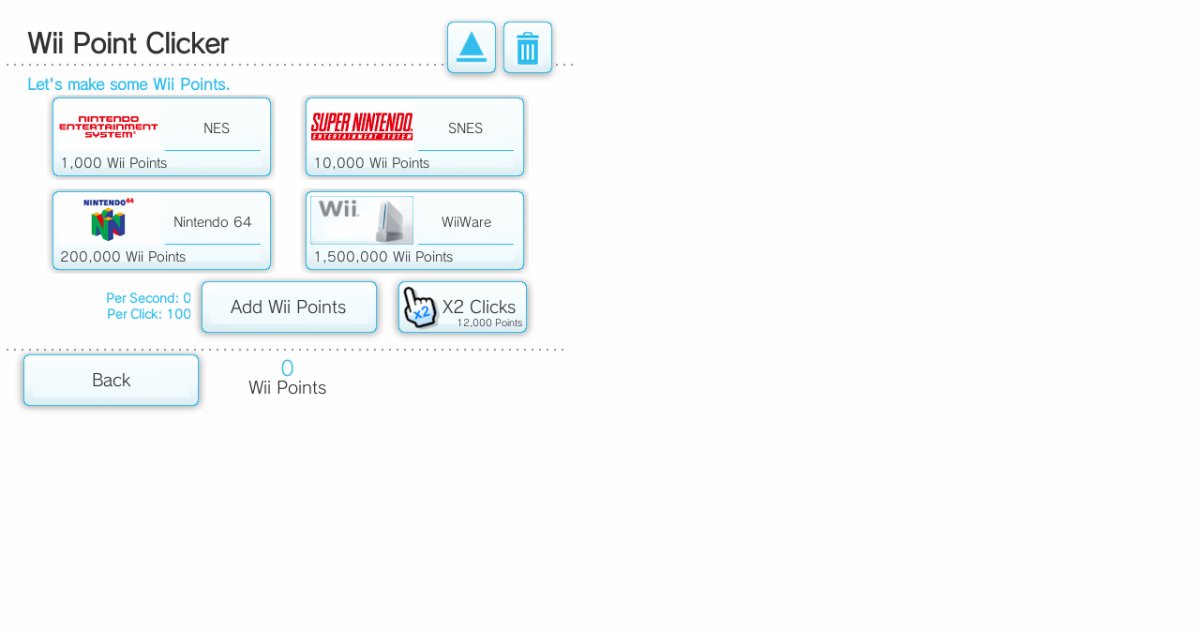 Wii Point Clicker
