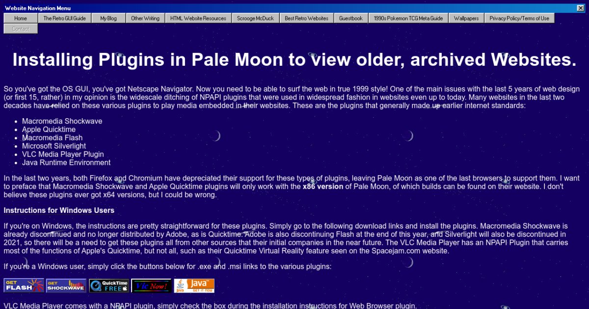 The Retro GUI Guide