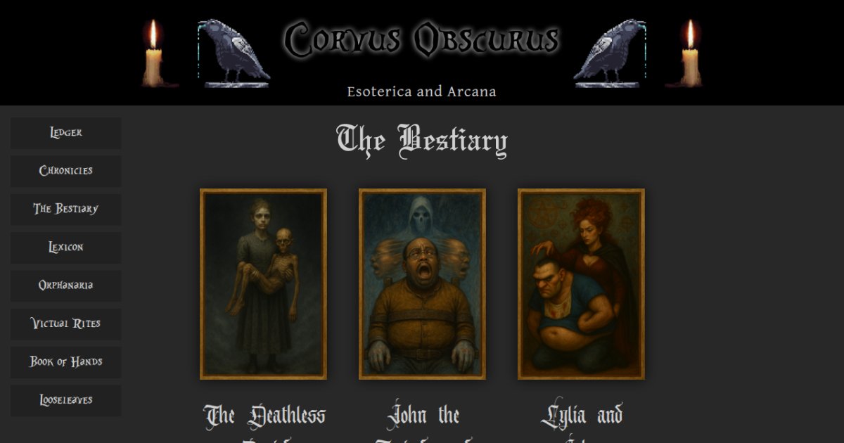 Corvus Obscurus
