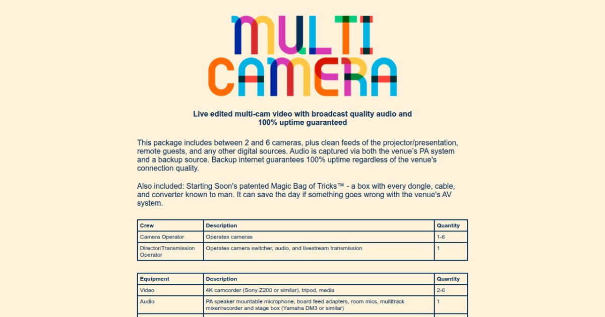 Multi Camera