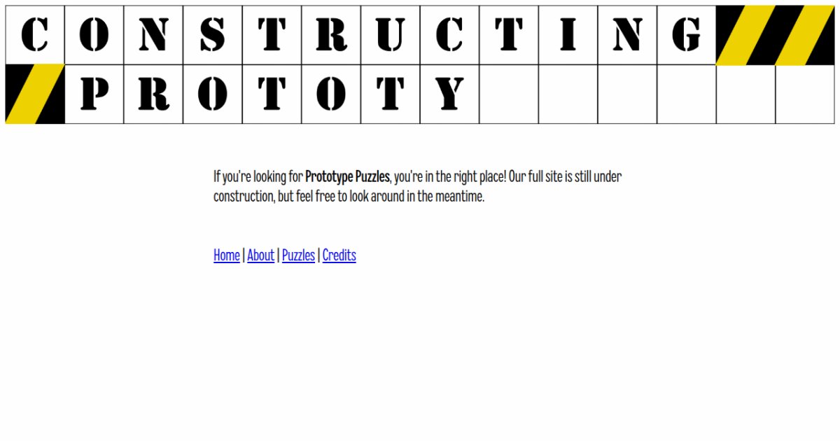 Prototype Puzzles