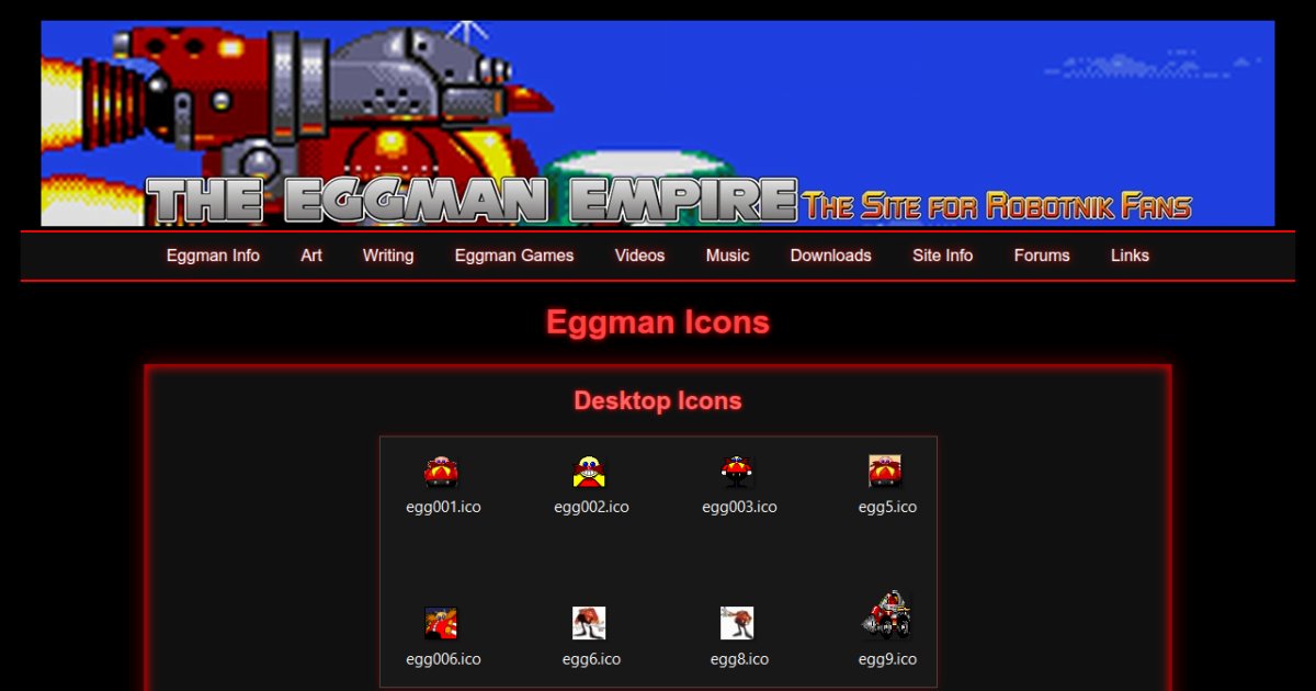 Eggman Icons