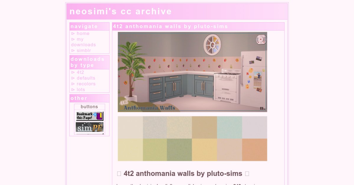 4t2 anthomania walls ♡