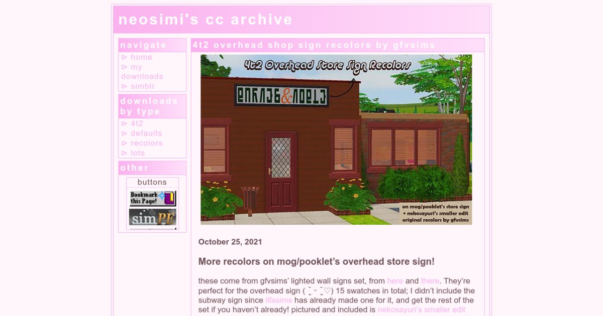 4t2 overhead shop signs ♡