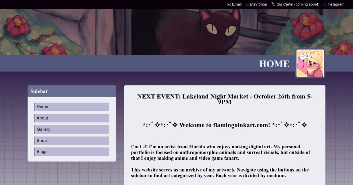 HOME [flamingoinkart.com]