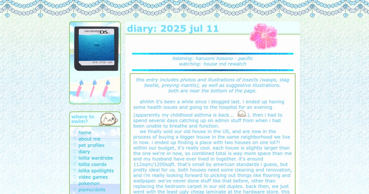 seal pool 𓈒𓏸.°•