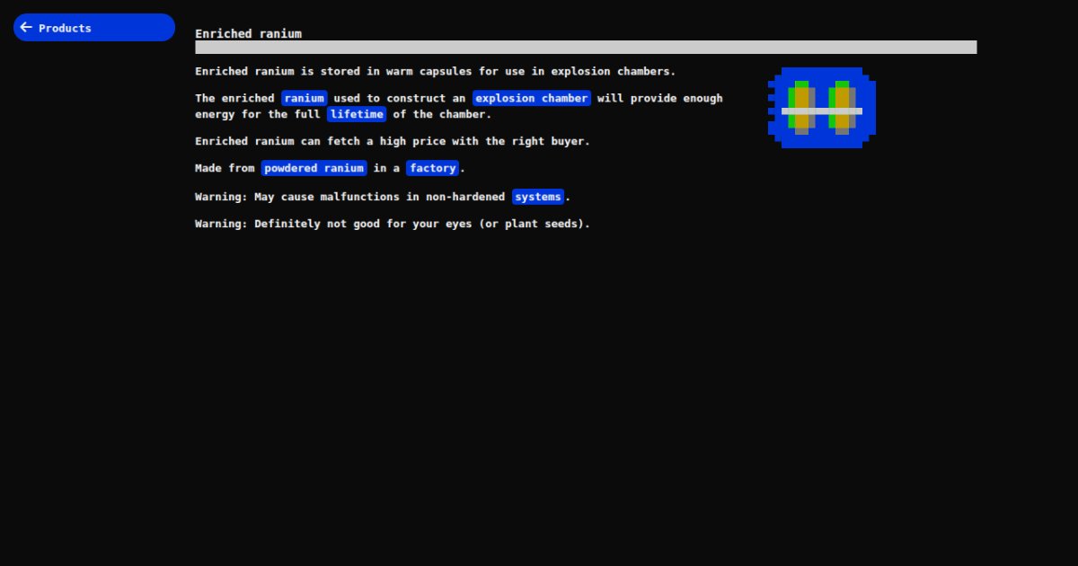 Startron | Database | Enriched ranium