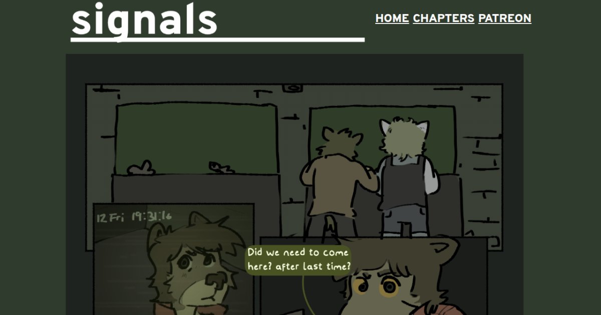 SIGNALS: comic & album