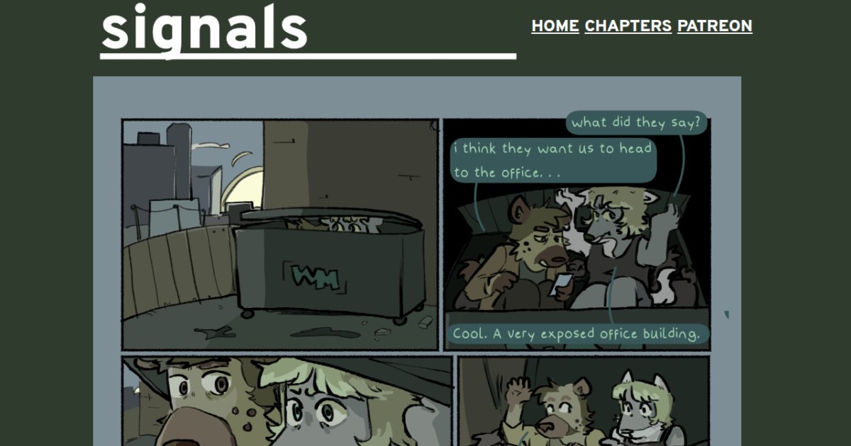 SIGNALS: comic & album