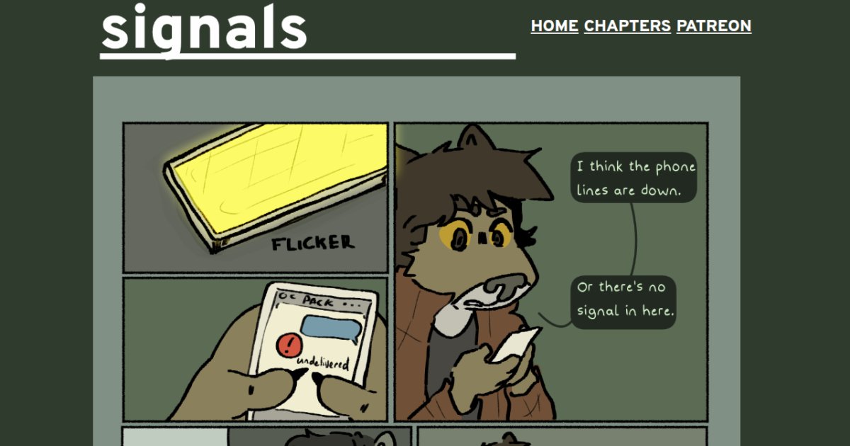 SIGNALS: comic & album