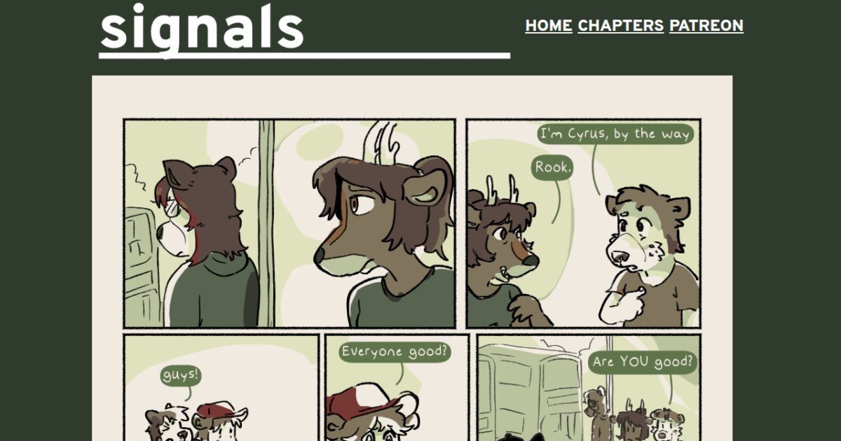 SIGNALS: comic & album