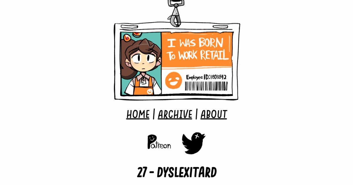 I Was Born To Work Retail