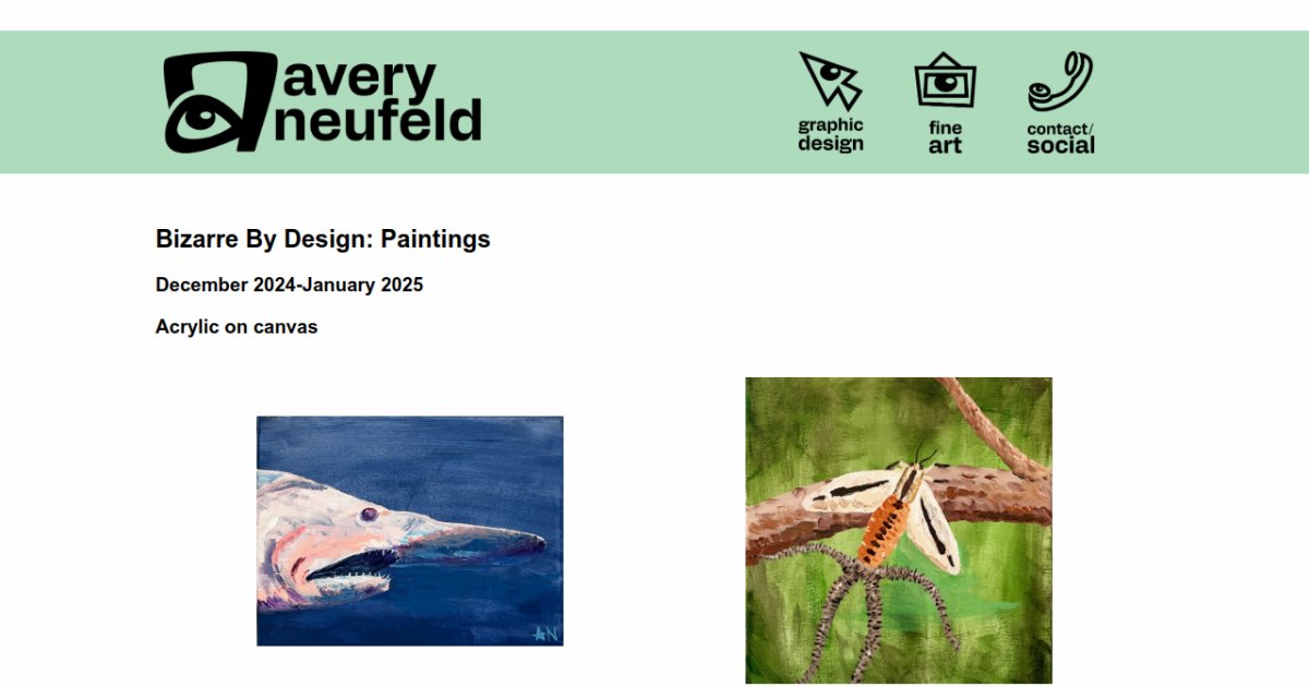 Avery Neufeld Portfolio