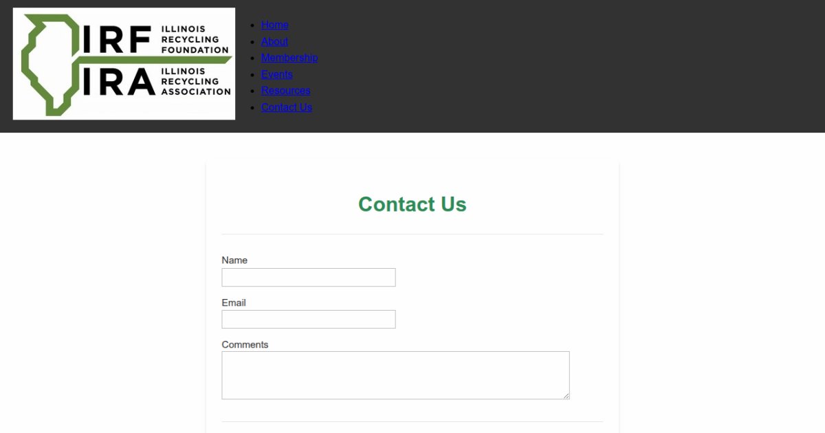 Contact Us | Illinois Recycling Foundation