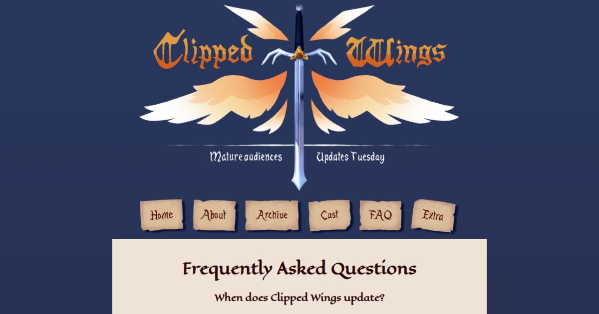 Clipped Wings | FAQ