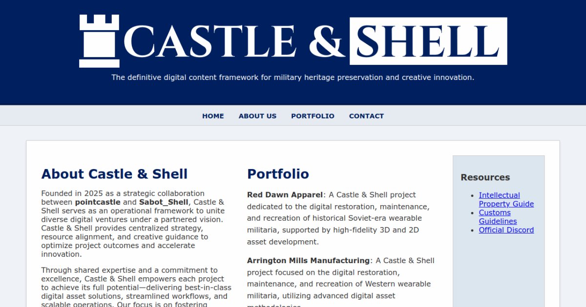 Home | Castle & Shell
