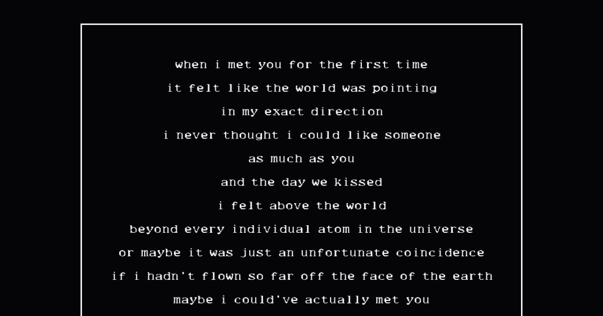 confessions