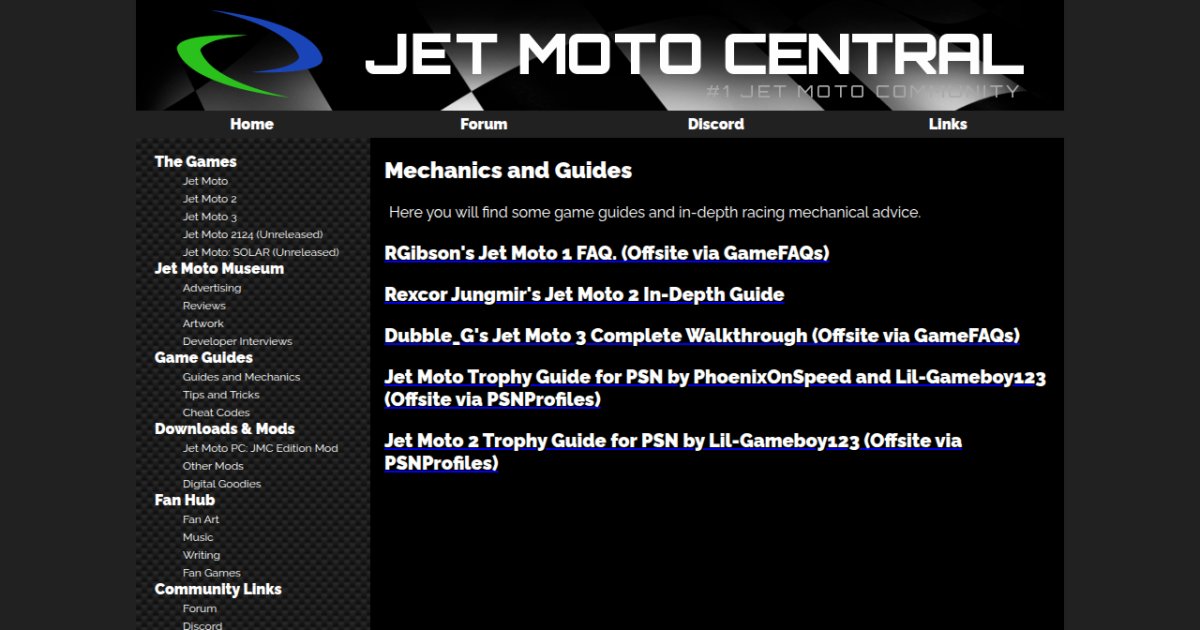 Jet Moto Guides