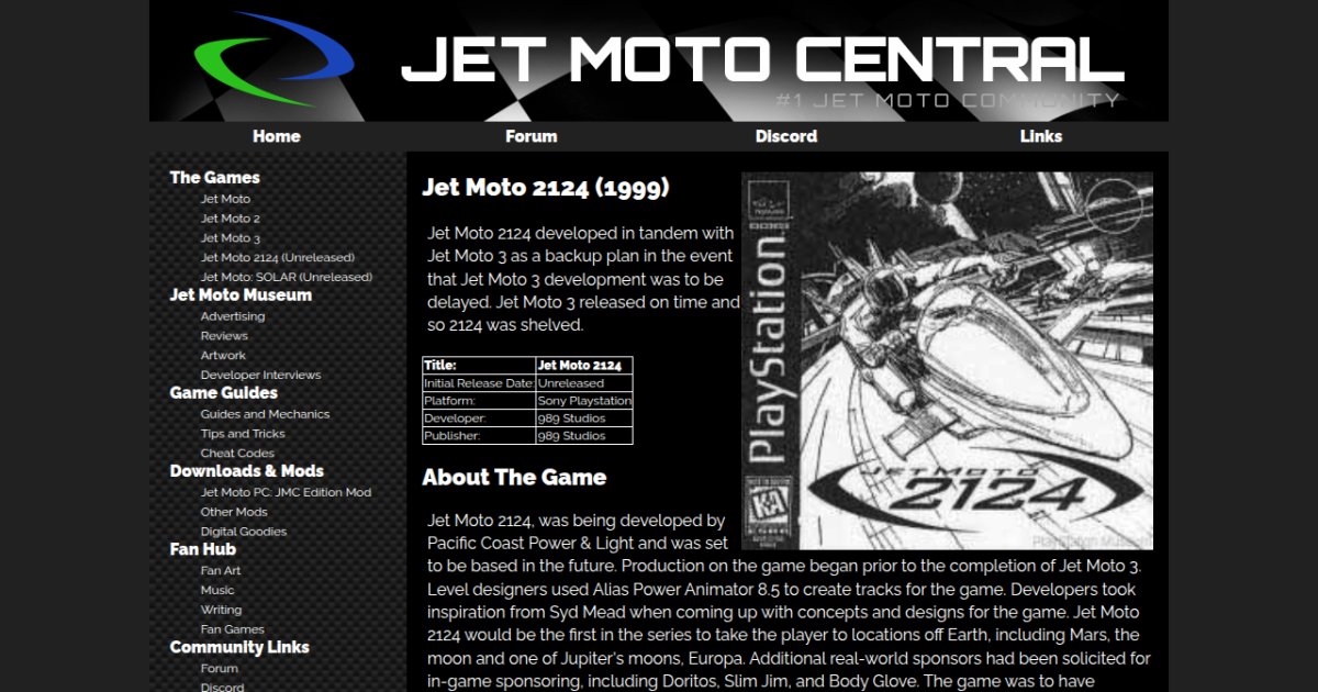 Jet Moto 2124