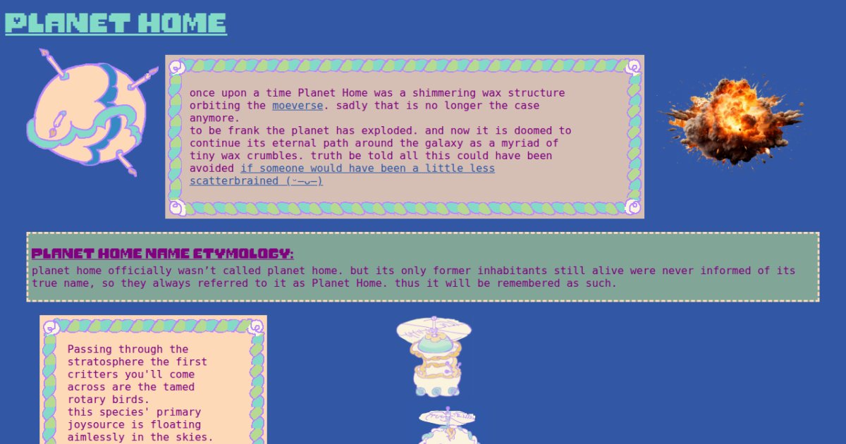 :]ミ planet home