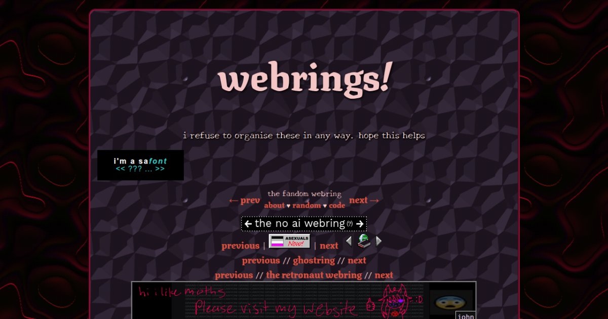 suntooth // webrings