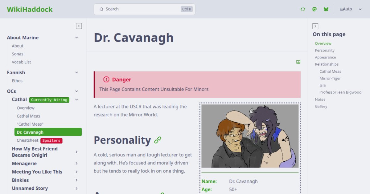 Dr. Cavanagh | WikiHaddock