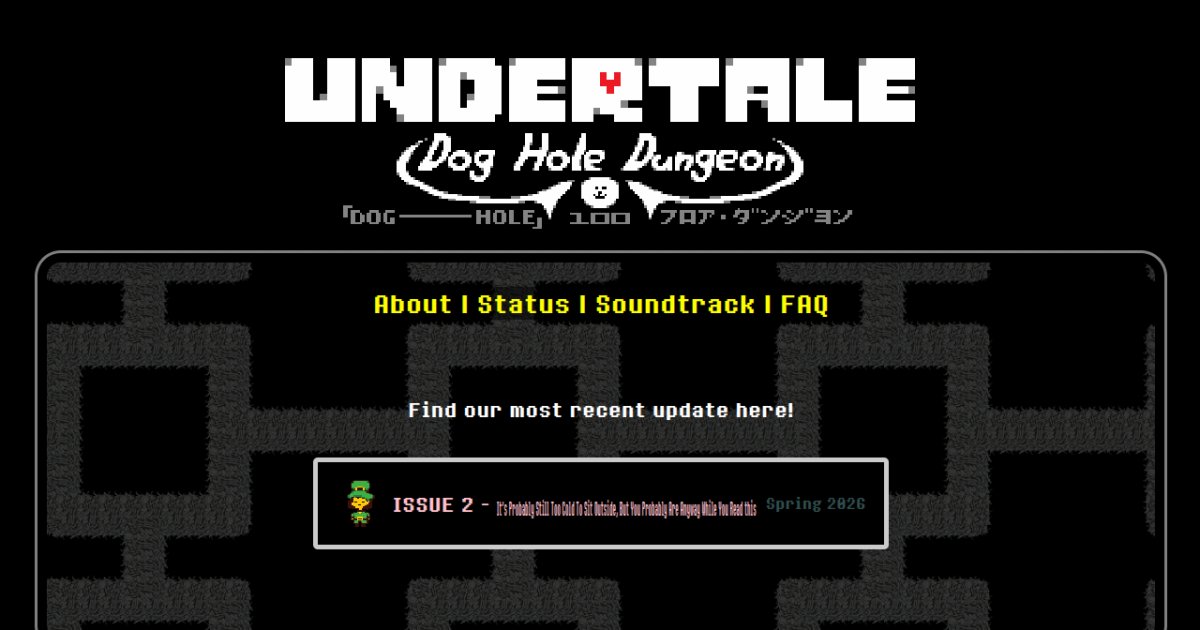 UNDERTALE: Dog Hole Dungeon