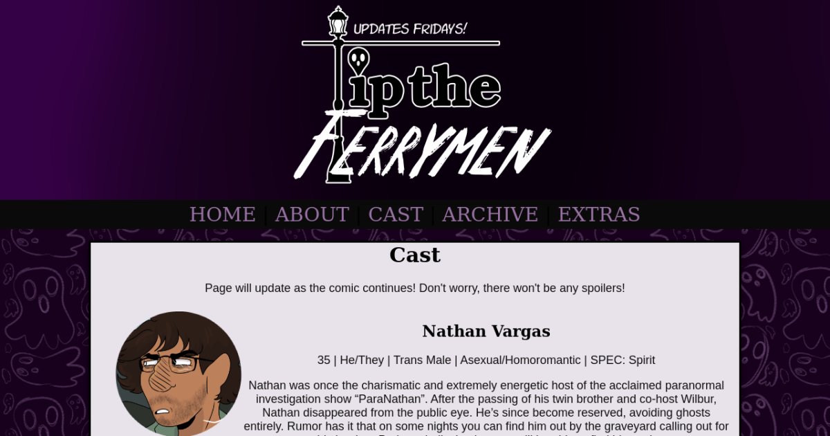 Tip The Ferrymen | Cast