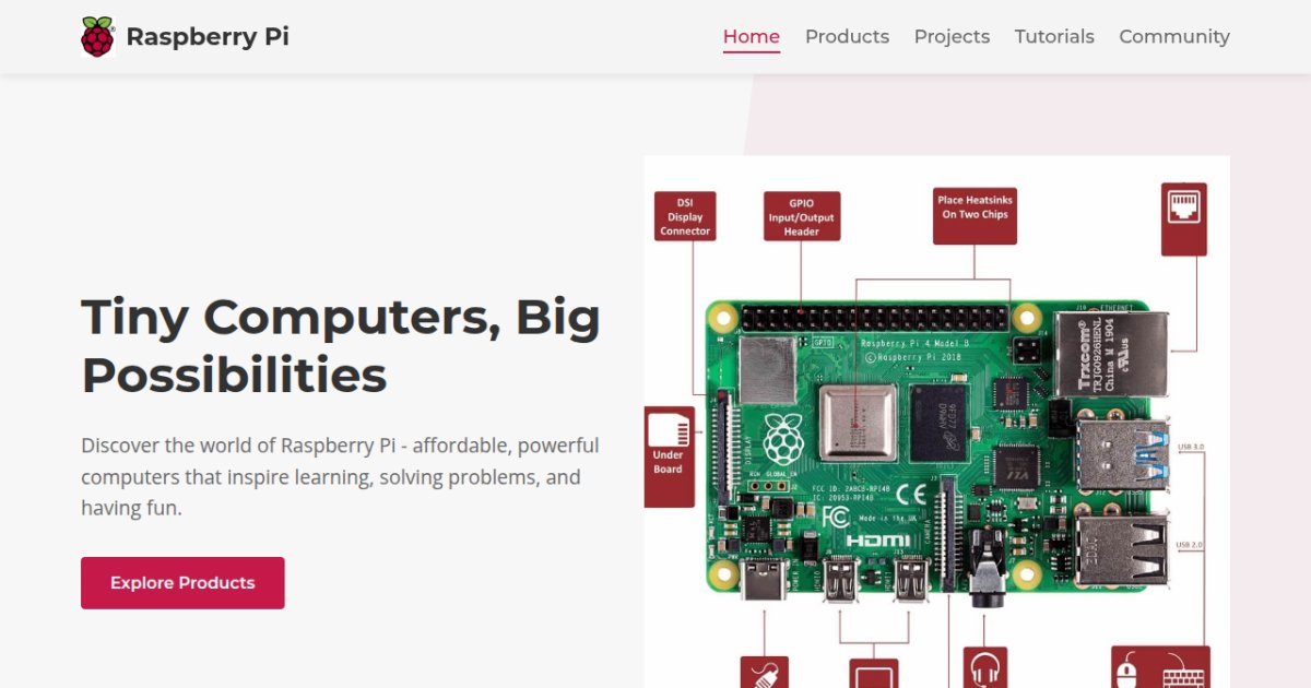 Raspberry Pi - Tiny Computers, Big Possibilities