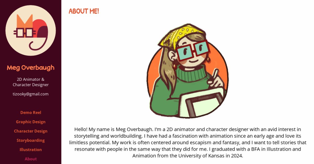 Meg Overbaugh - Character Design