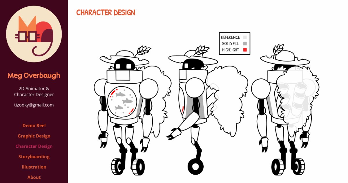 Meg Overbaugh - Character Design