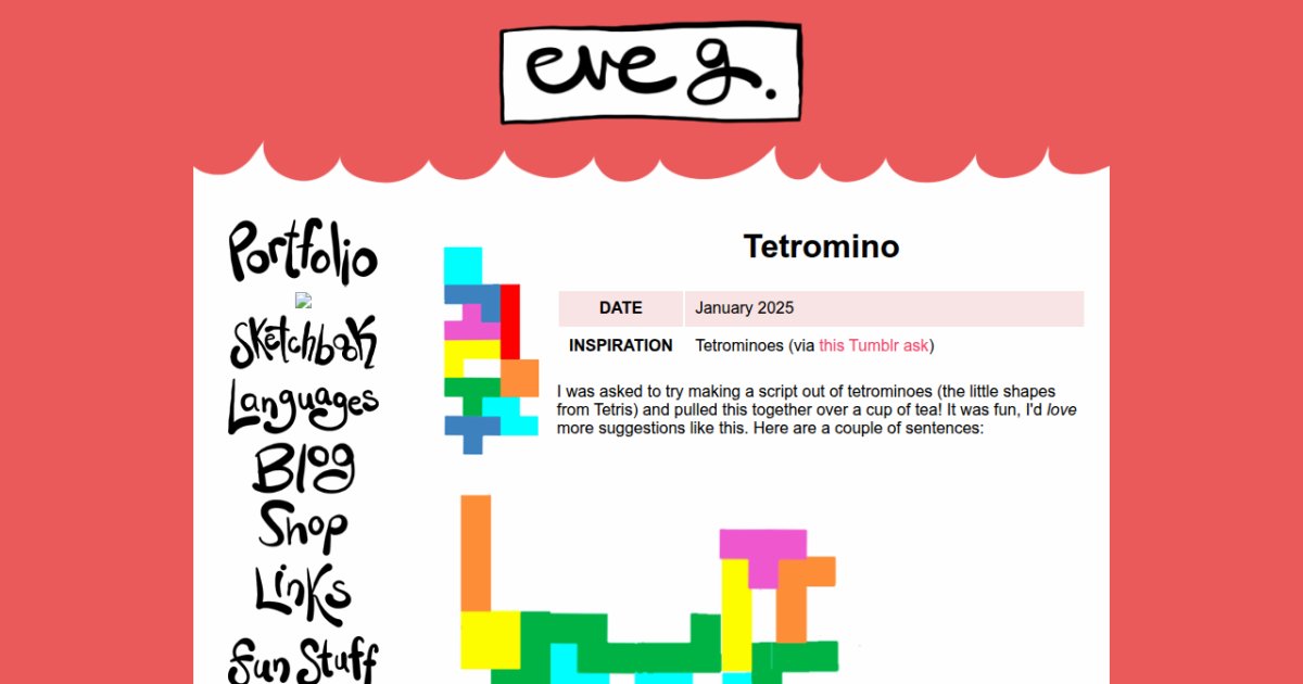 EVE G. | Tetromino