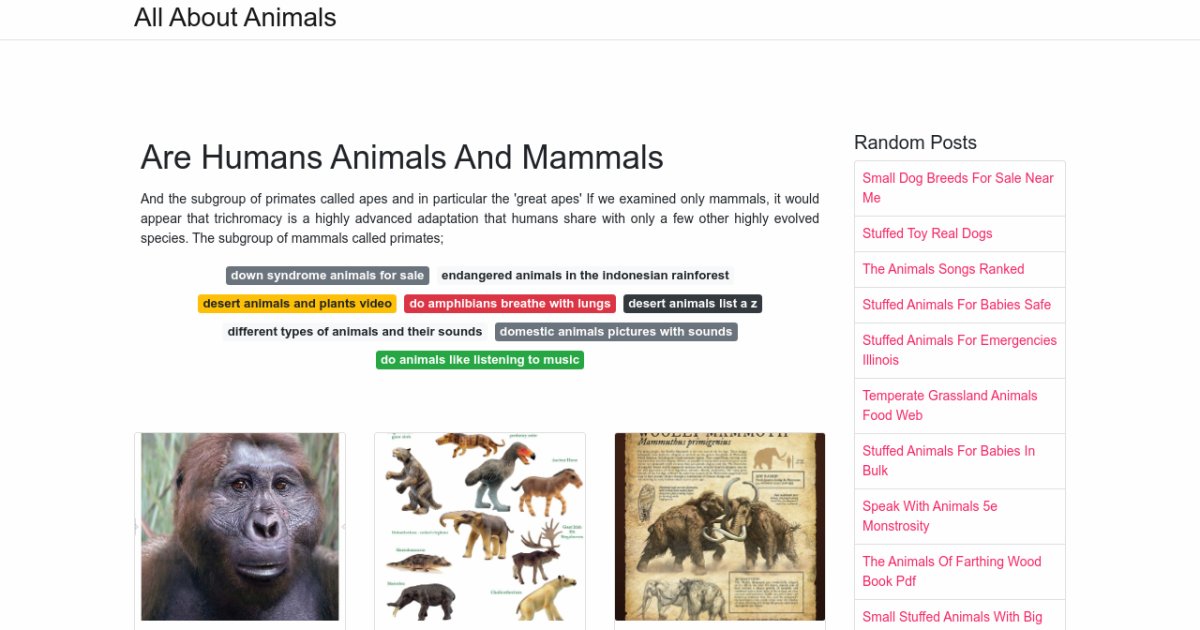 Are Humans Animals And Mammals