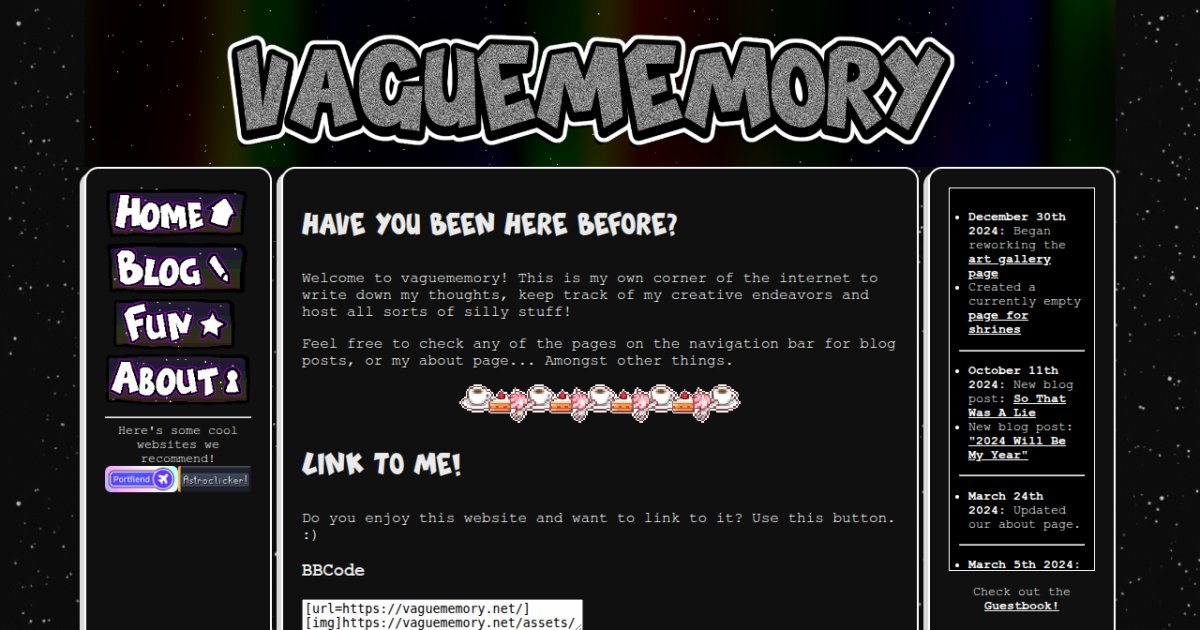 vaguememory