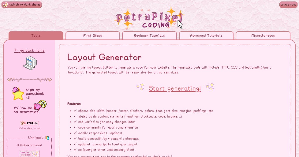 layout generator | petrapixel